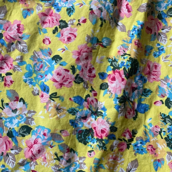 Lindy Bop | Dresses | Lindy Bop Retro Yellow Floral Garden Party Dress ...